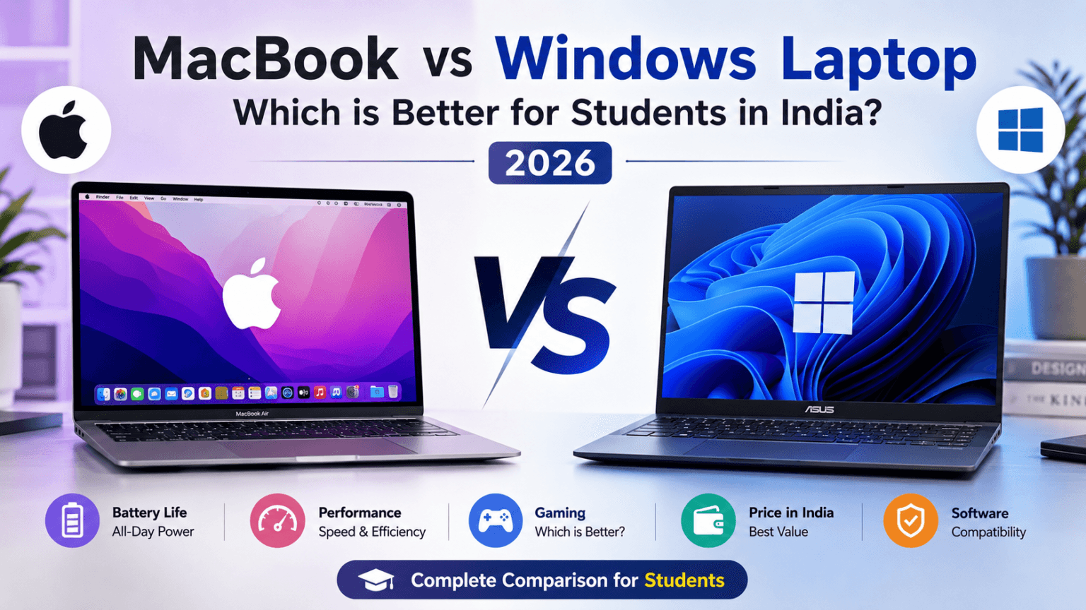 MacBook vs Windows Laptop in 2026: Which Is Better for Students in India?