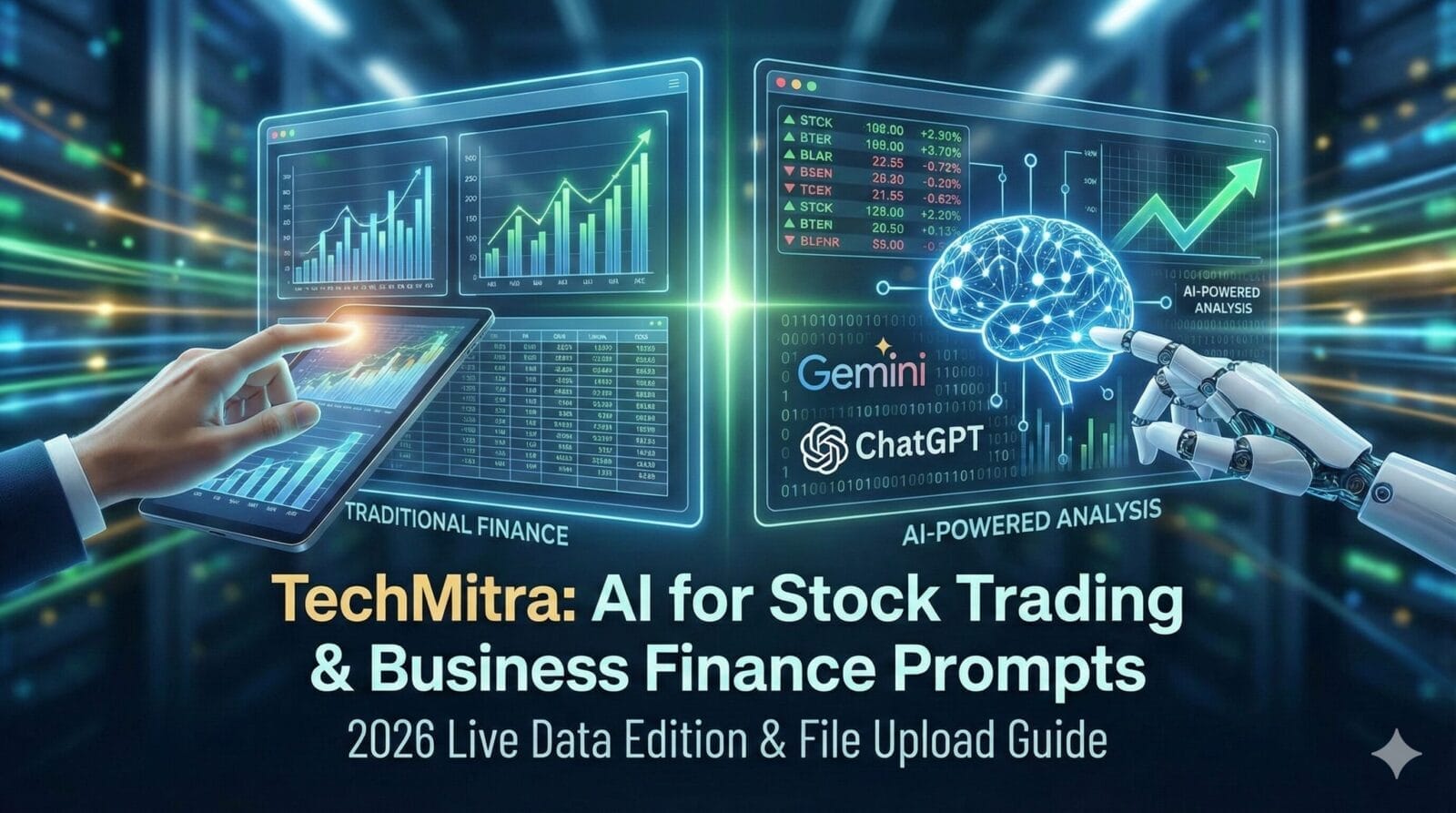 40 Best AI Prompts for Stock Trading: 2026 Live Data & Excel Guide