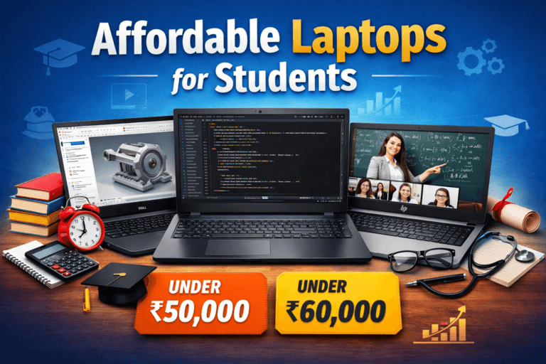 Affordable Laptops for Students June 2026 – Best Options Under ₹60,000